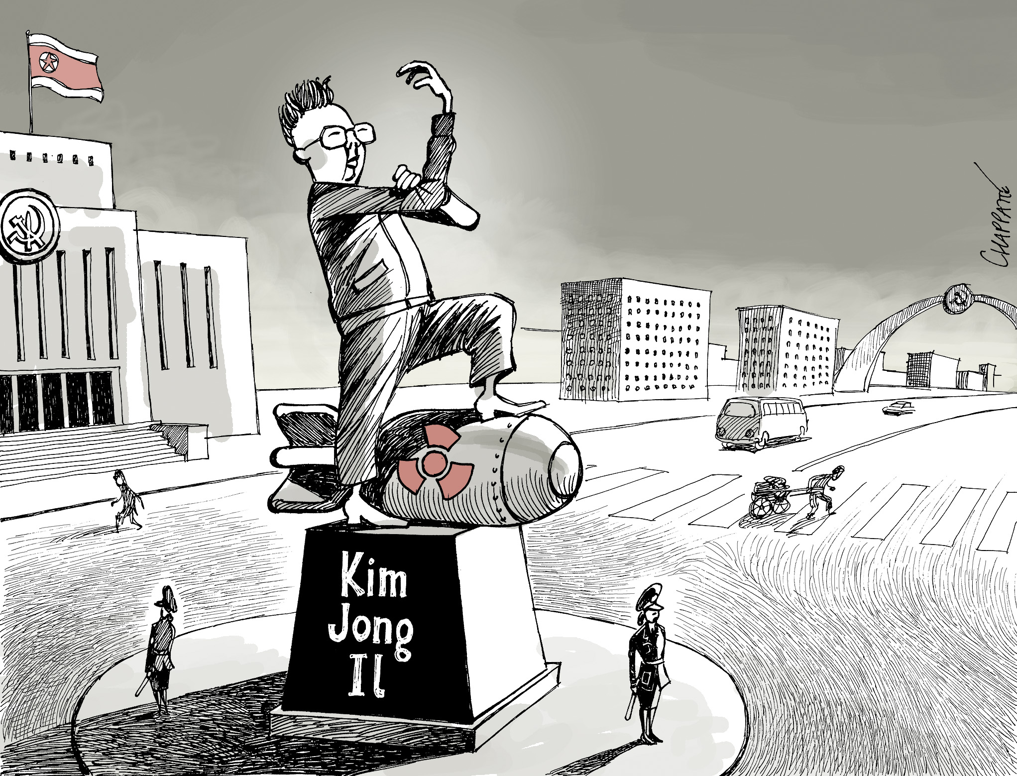 Kim Jong Il | Globecartoon - Political Cartoons - Patrick Chappatte