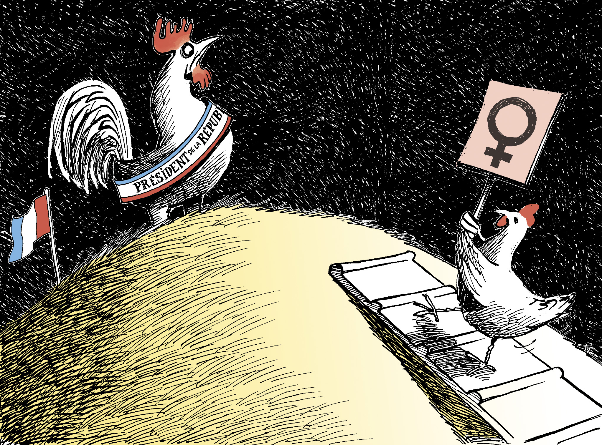 French Presidential Election | Globecartoon - Political Cartoons ...