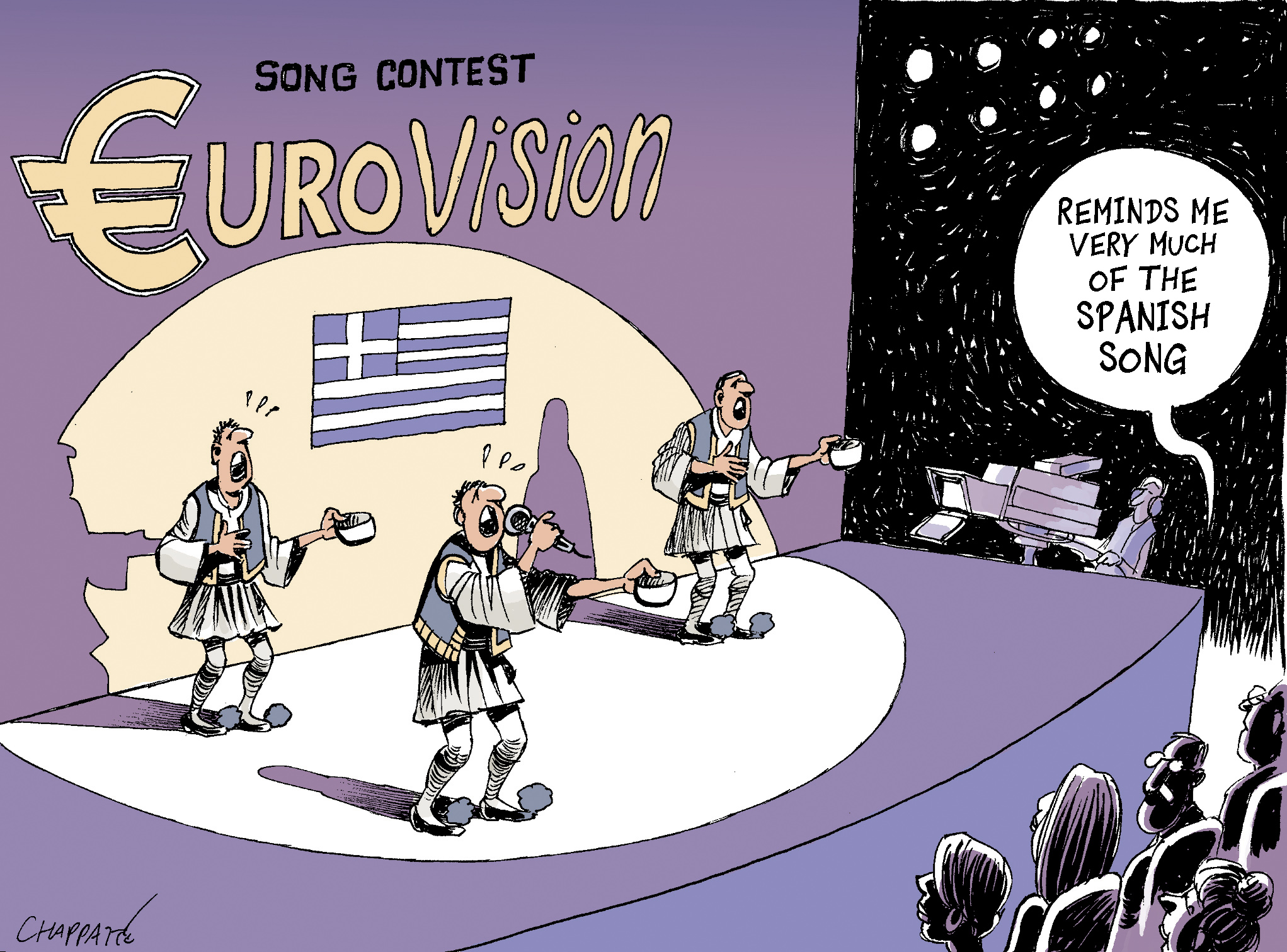 Eurovision Song Contest | Globecartoon - Political Cartoons - Patrick ...