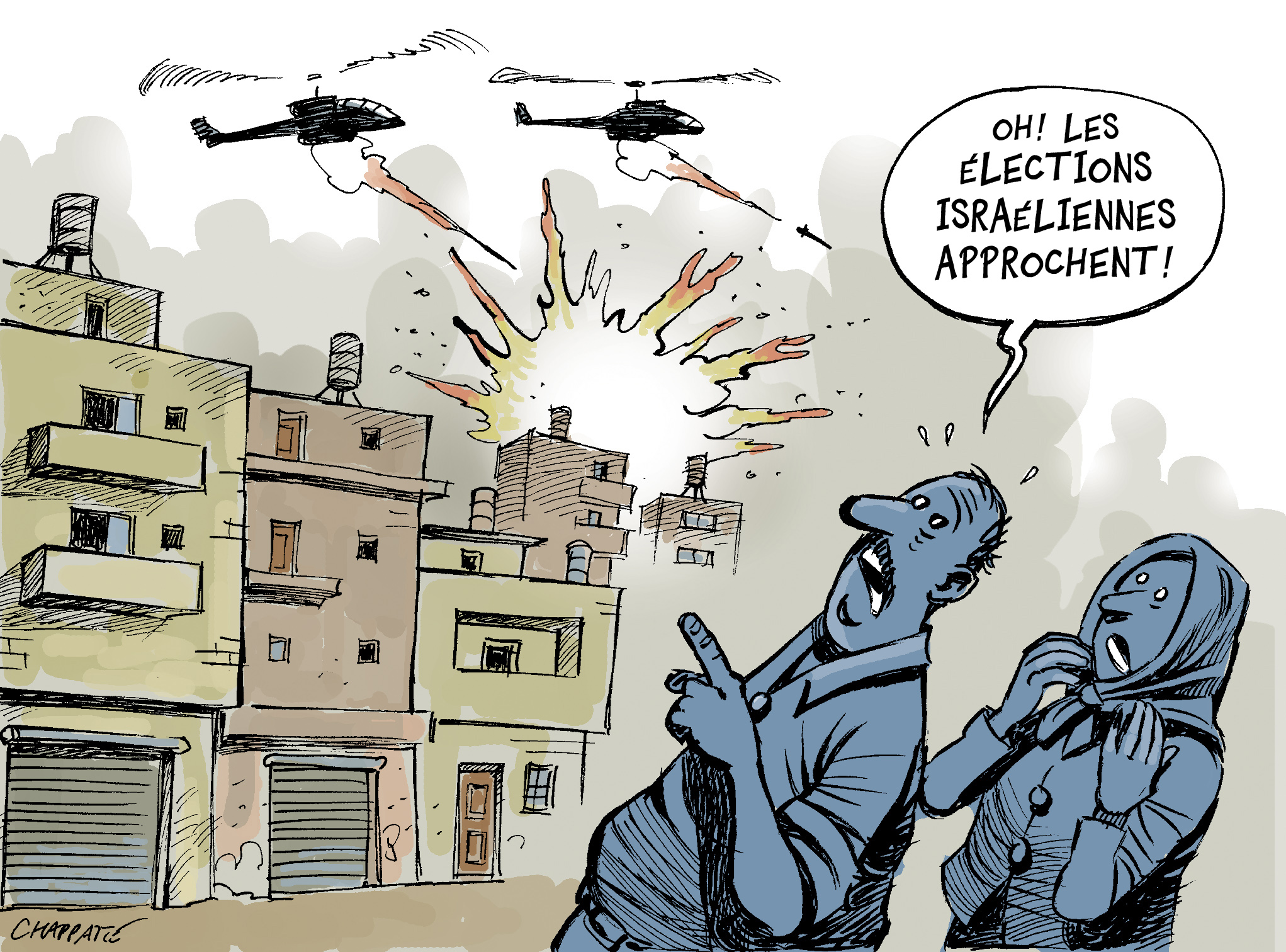 Bombardement de Gaza | Globecartoon - Political Cartoons - Patrick ...