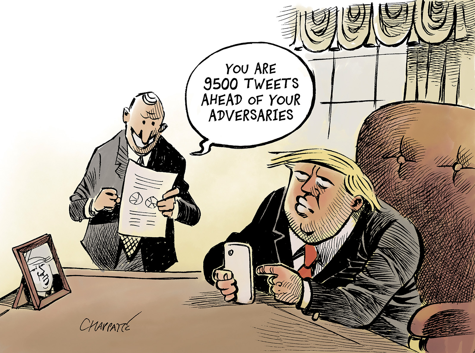 One year before the U.S. presidential election | Globecartoon ...