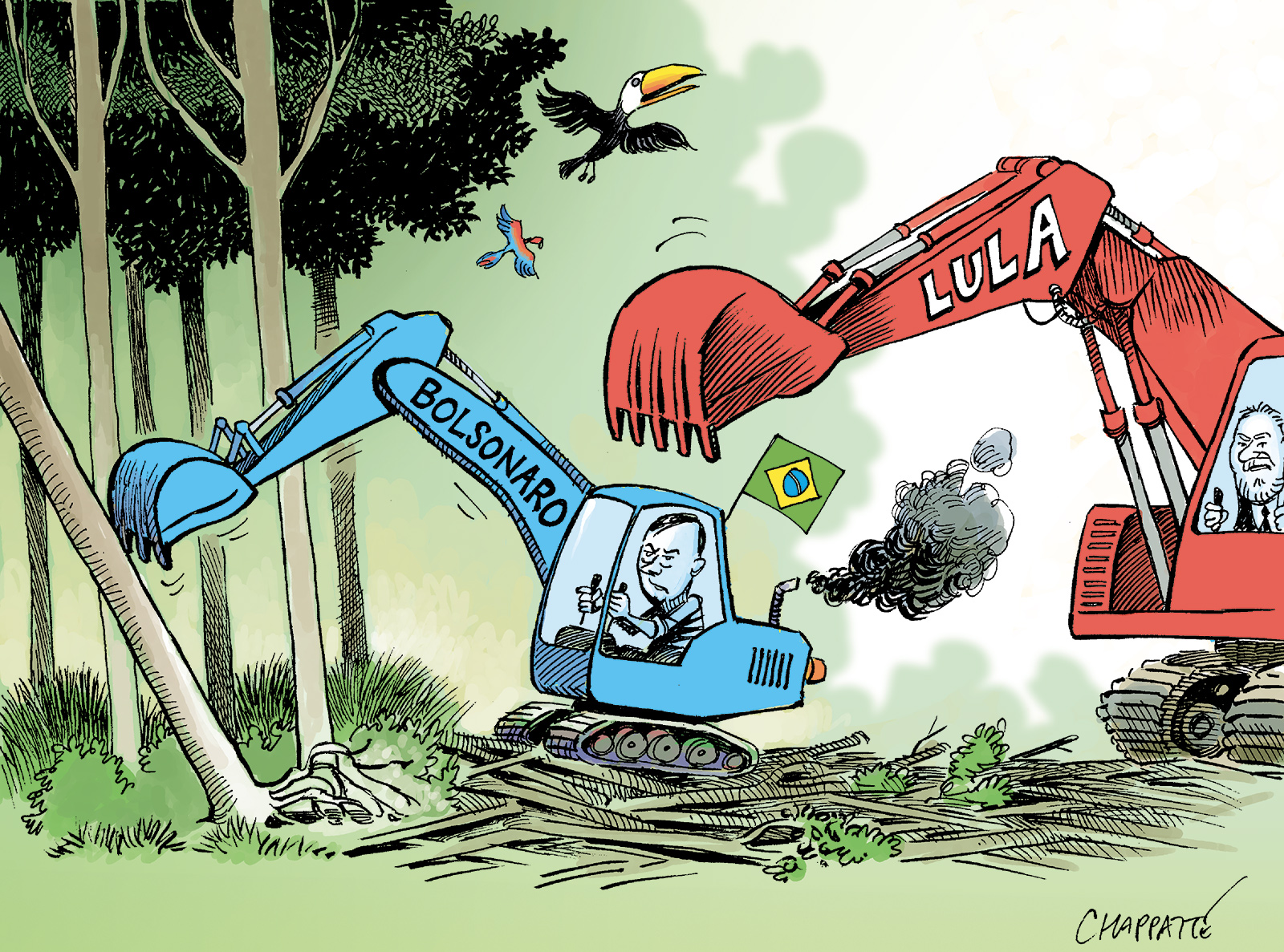 Brazil: Lula is back! | Globecartoon - Political Cartoons - Patrick ...