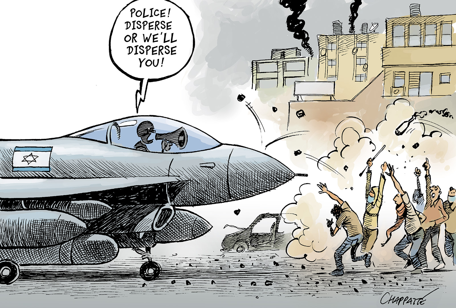 A second front in Israel | Globecartoon - Political Cartoons - Patrick ...
